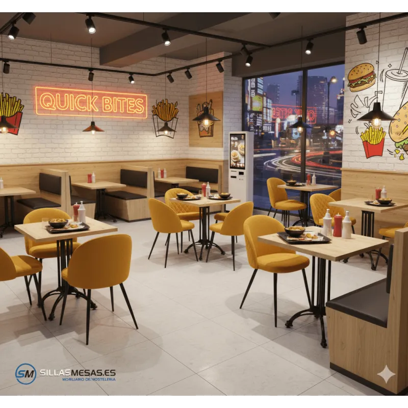 Mesa VIENA-Mesas para Restaurantes-Bares-Cafeterías-Restaurantes